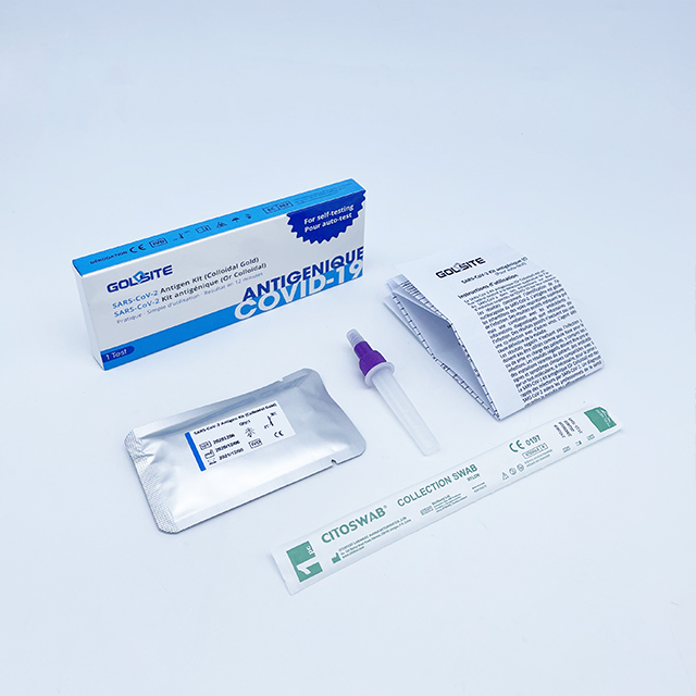 Covid Rapid Antigen Test (RAT) Kit from China manufacturer - Goldsite ...